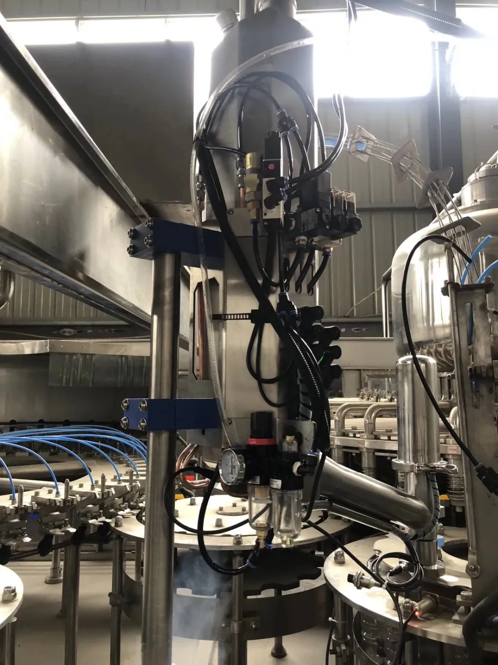 Automatic Liquid Nitrogen Dosing Machine For Cans And Juice Bottling ...