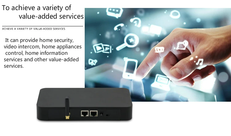 Zigbeewifi Wireless Gateway For Smart Home Automationha