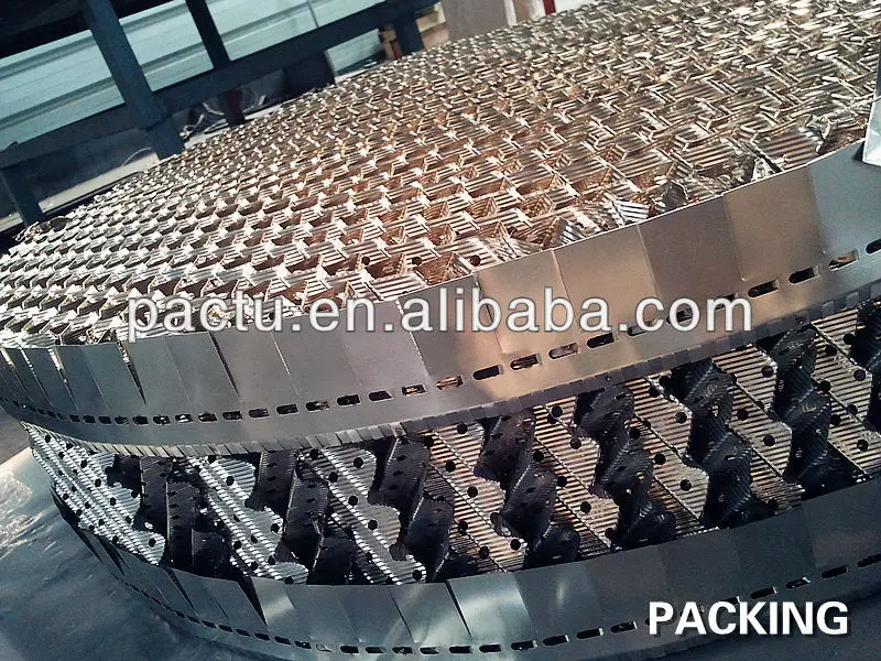 Structured Packing Used In Distillation Column For Oil Refinery ...