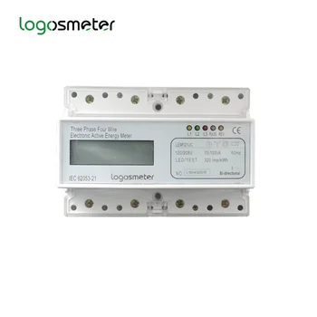 Three Phase Solar Meter Bi-directional Electronic Kwh Meter Lem021jc Bi ...