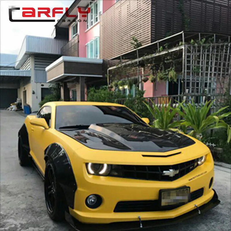 Carbon Fiber Camaro Hood for Chevrolet 2011-2013 - Lightweight, Glossy ...