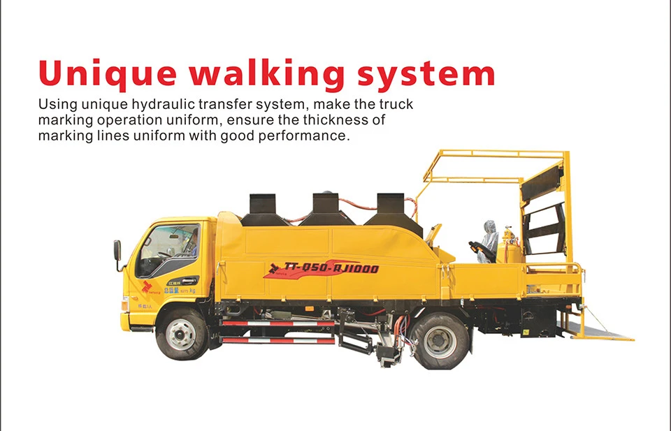 Road Marking Truck | Tatu Brand Road Marking Truck | Road Marking ...