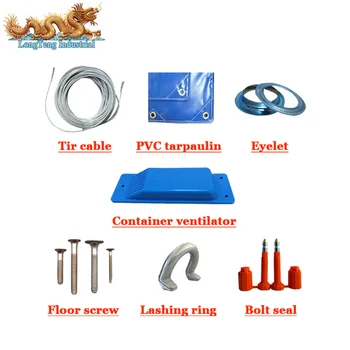 20ft 40ft Steel Cord Open Top Container Tir Cable - Buy Container Tir ...