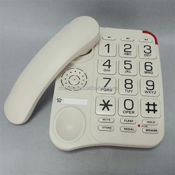 Simple Speed Dial Emergency Button Corded Big Button Phone - Buy Big ...