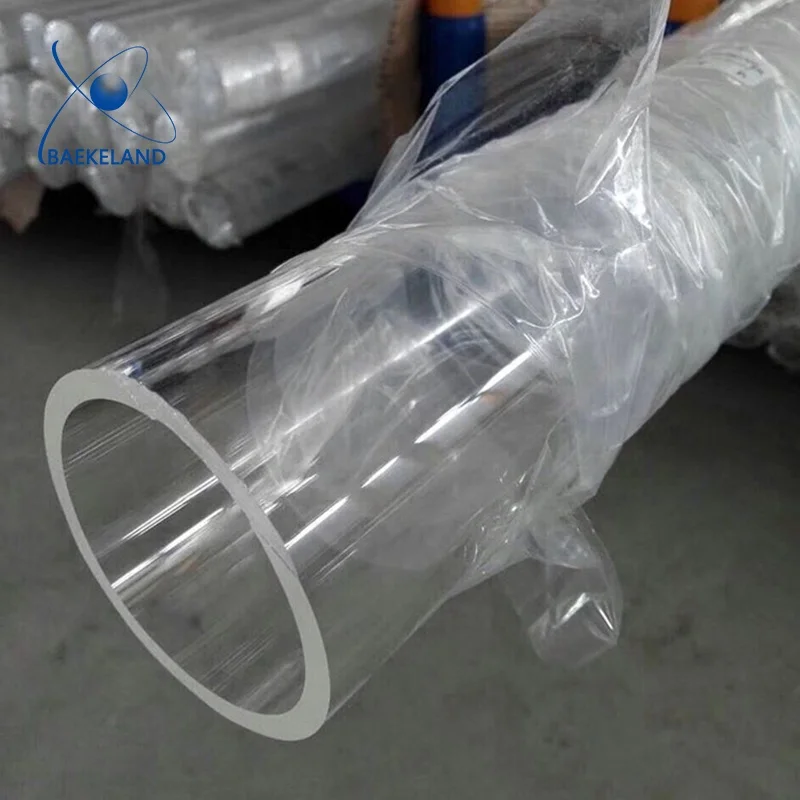 400mm Large Diameter Transparent PMMA Tube - Clear Acrylic Pipe