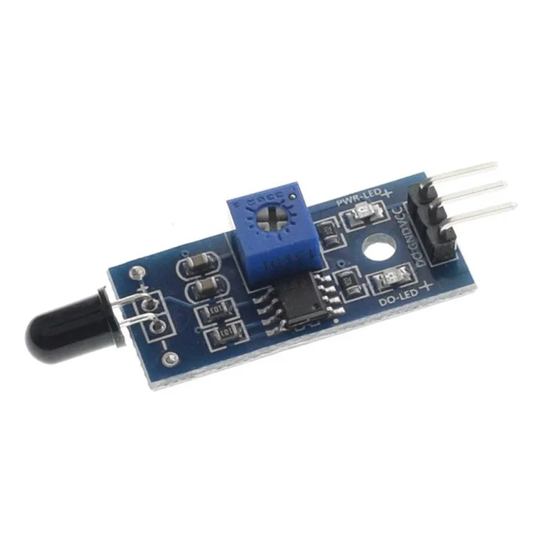 Ir Infrared 3 Wire Flame Detection Sensor Module Ir Flame Sensor Module ...
