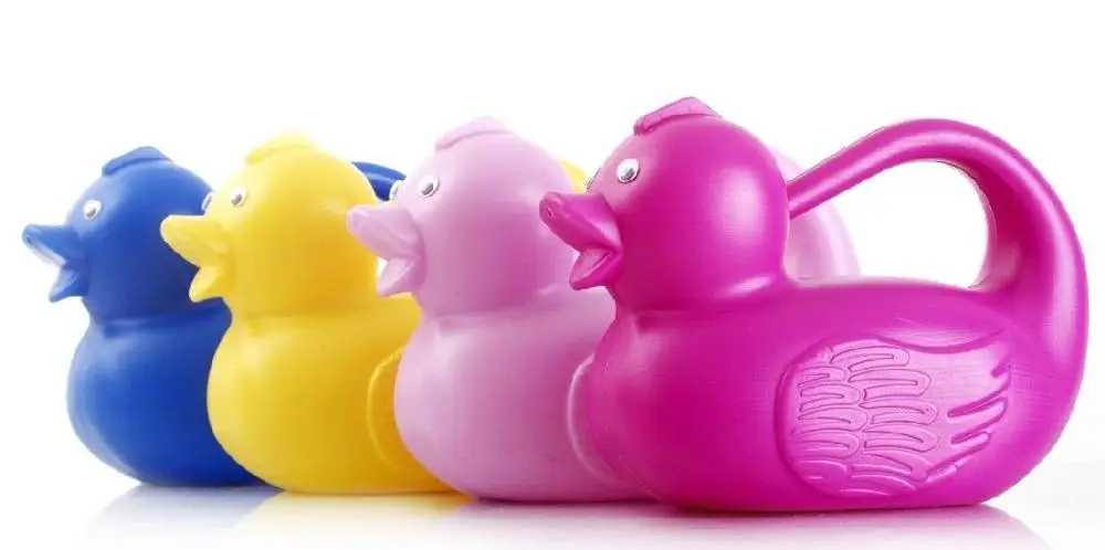 Vertak Small Colorful Plastic Animal Watering Cans For Children With ...