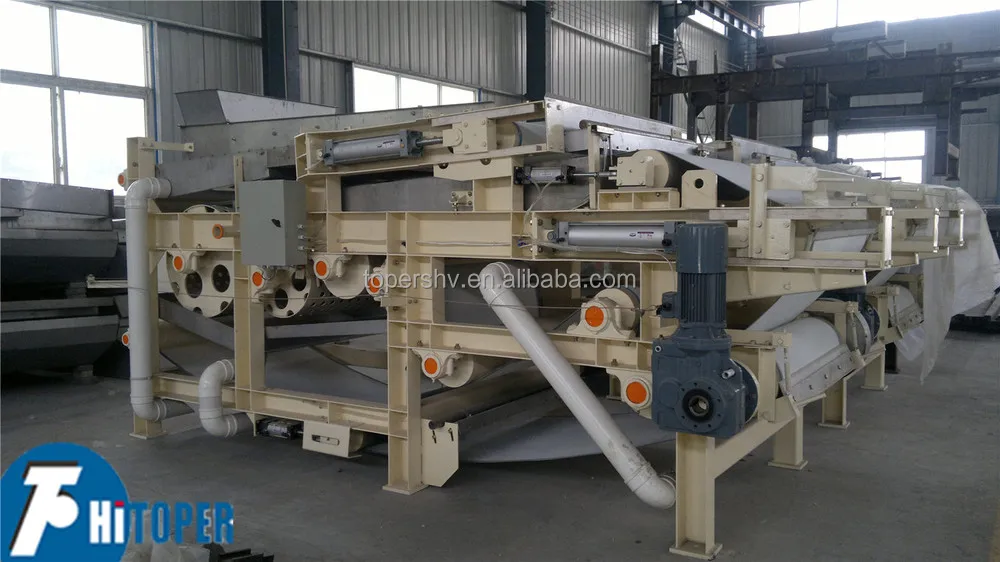 How to Dewater Sludge with Belt Filter Press - Continuous Operation