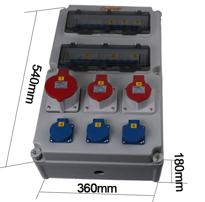 IP44 Portable Power Distribution Box - Reliable & Waterproof