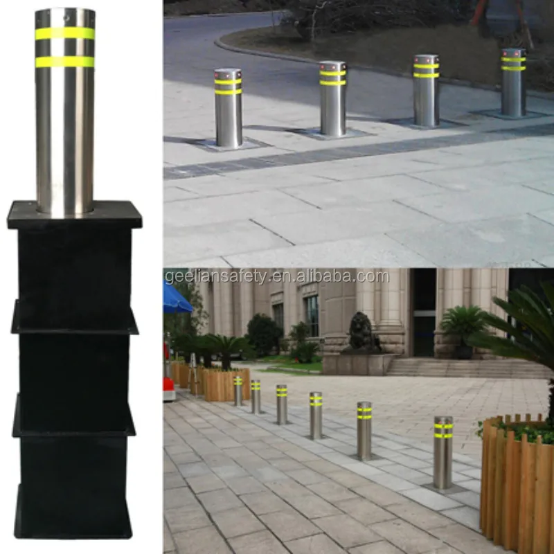 Automatic Rising Bollards, Remote Control Bollard, Smart Parking ...