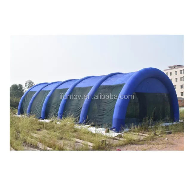 Portable Outdoor Bunker Field Inflatable Paintball Arena / Inflatable ...