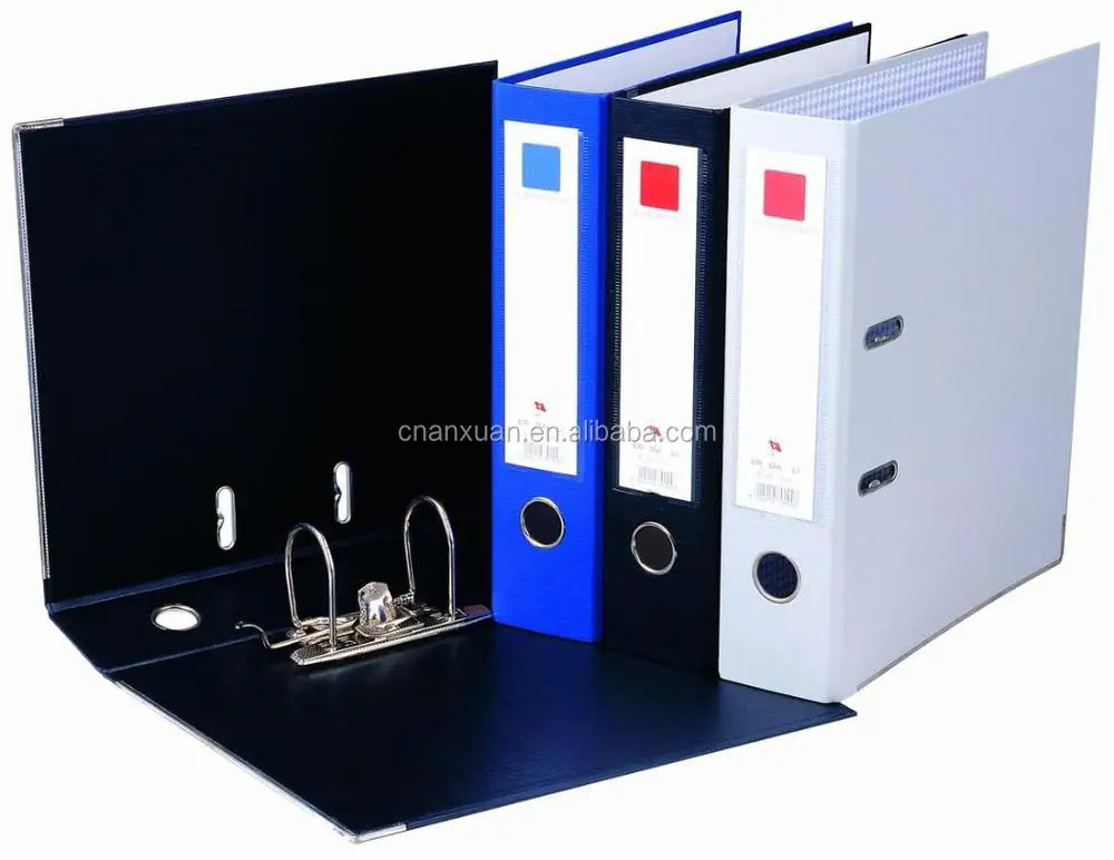 Pvc Cover Paperboard Lever Arch Clip File Folder,Document Storage - Buy ...