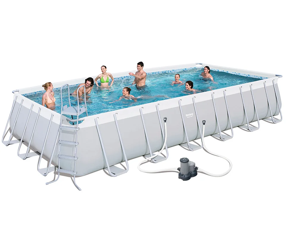 Bestway Power Steel Rectangular Pool - Durable & Spacious