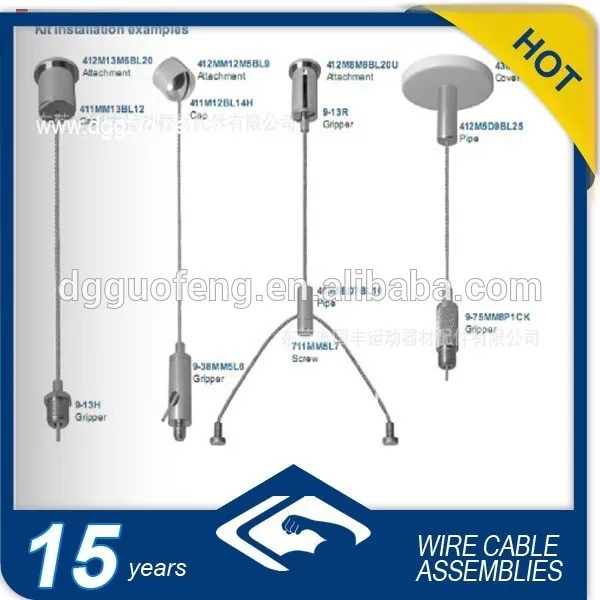 Modern Led Light Hanging Ceiling Lighting Suspension Kits Systemwith ...