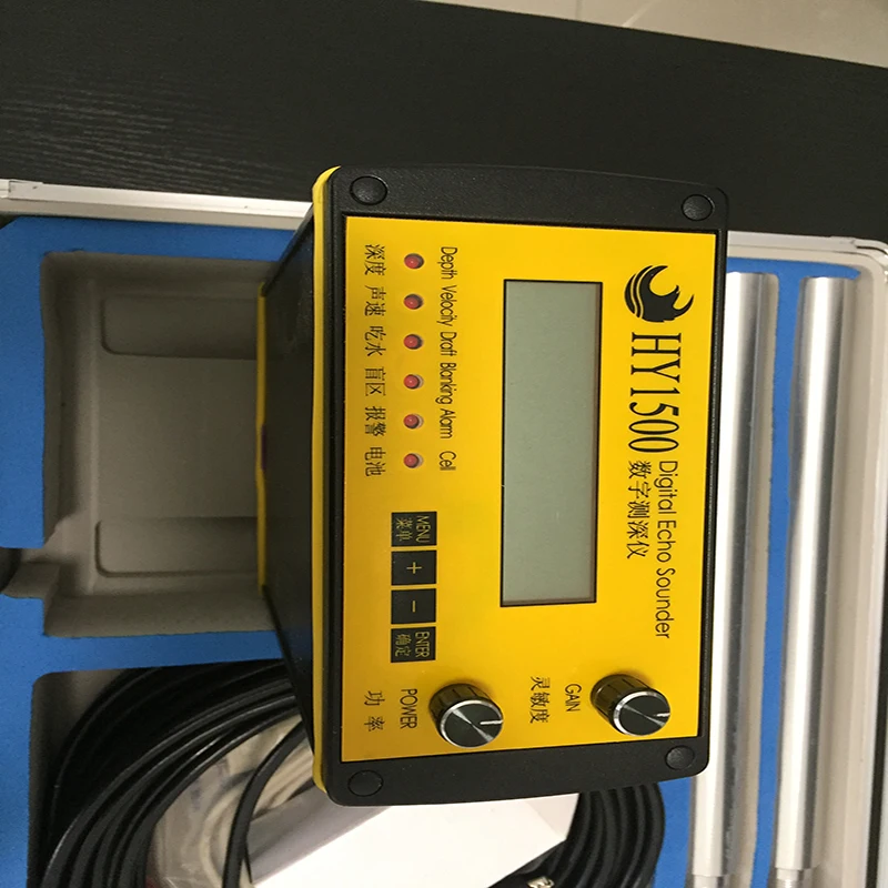 Under Water 100m Depth Survey Single Beam Transducer Digital Echo ...