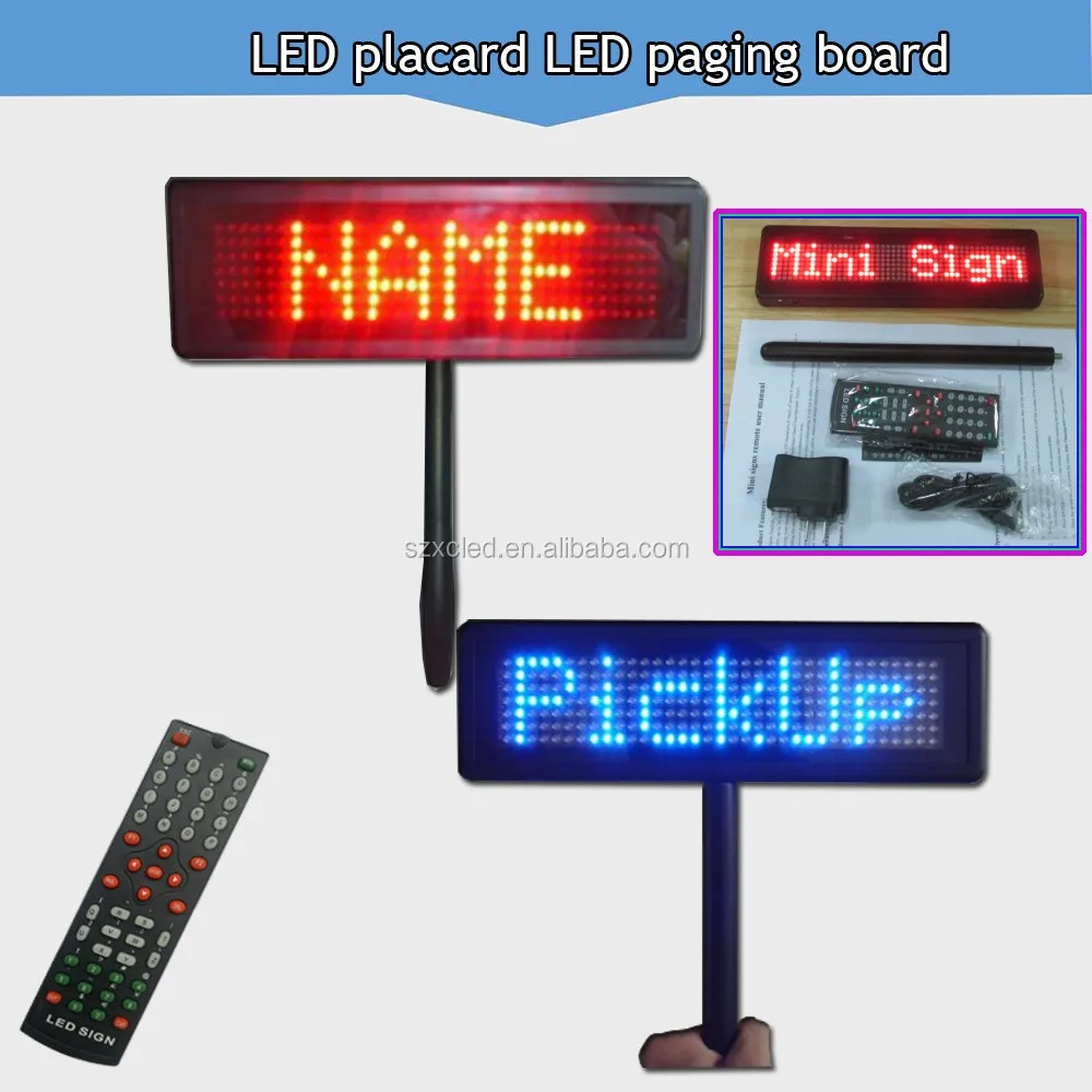 Hot Selling Led Mono Red Dip High Brightness Built-in Lithium Battery ...