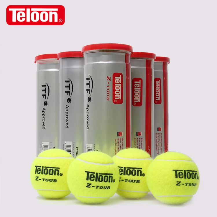 Teloon Pressurized Tennis Balls - ITF Approved Quality