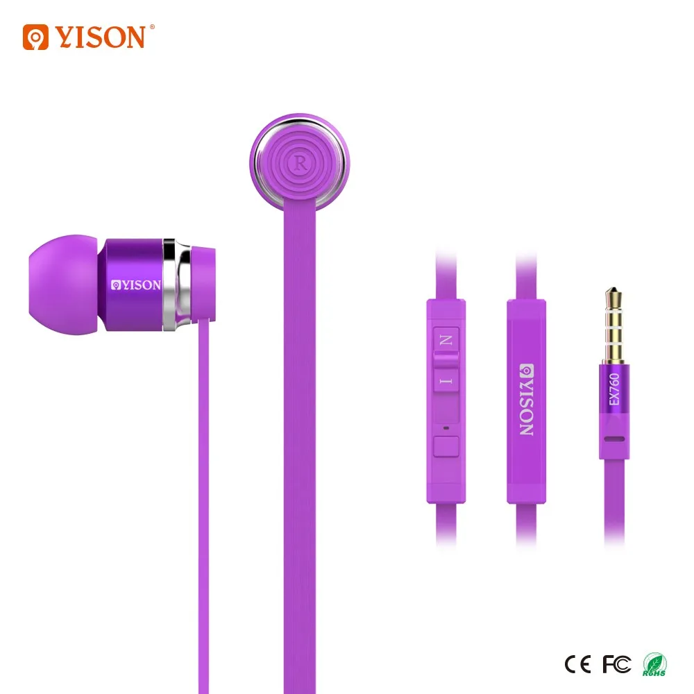 Yison Ex760 3.5 Mm In-ear Headphones Mobile Phone Use High Quality ...