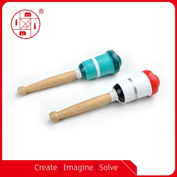 Wooden Spin Tiptop Rattle Clacker Noise Maker Clacker For Kids - Buy ...