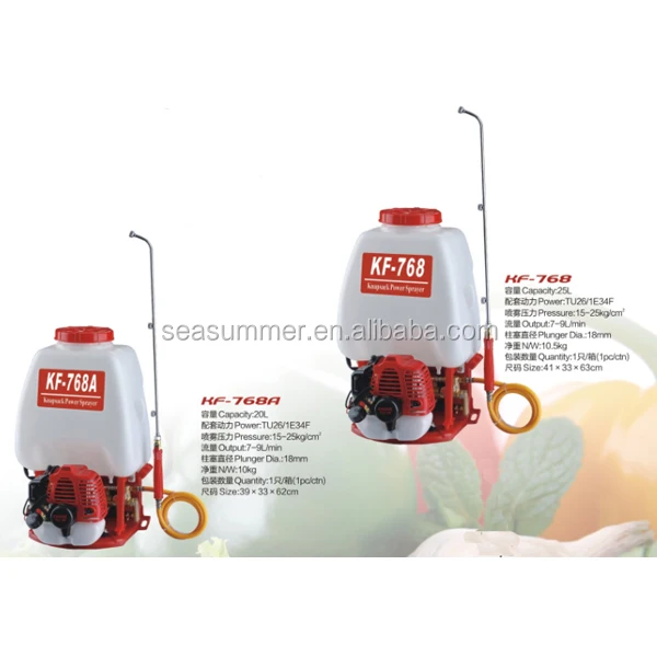 Garden Tools 2 Stroke Agriculture Knapsack Engine Power Sprayers KF ...