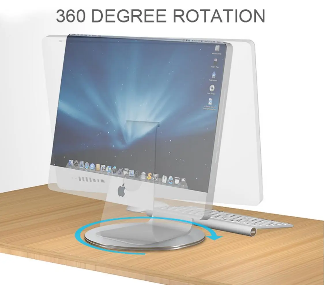 360 Degree Rotating Swivel Stand for Imac and Monitors