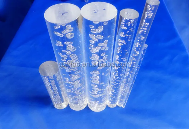 Solid Bubble Rod Acrylic,Clear Acrylic Bubbles,Clear Plastic Bubbles ...