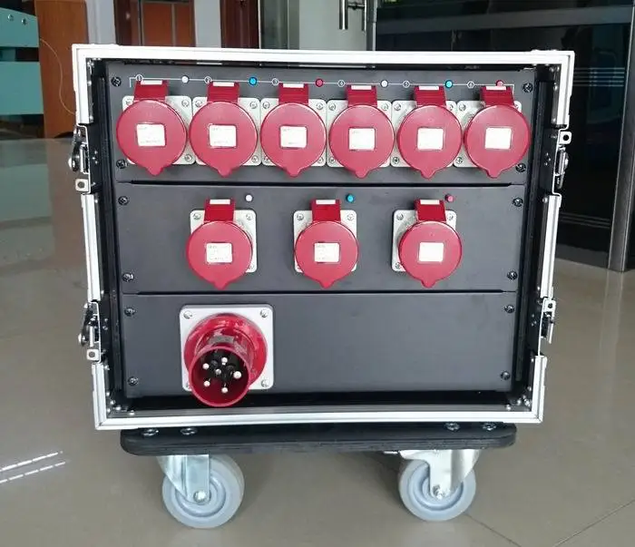 63a Power Input Electrical Panel Box With Breakers - Buy Electrical ...