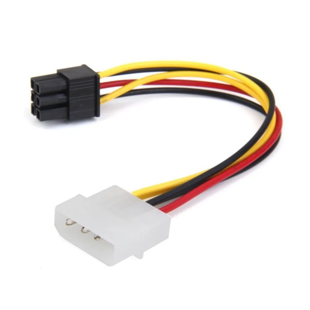 4 Pin Atx & 4 Pin Lp4 Molex To 8 Pin Eps Power Adapter Cable 20cm - Buy ...