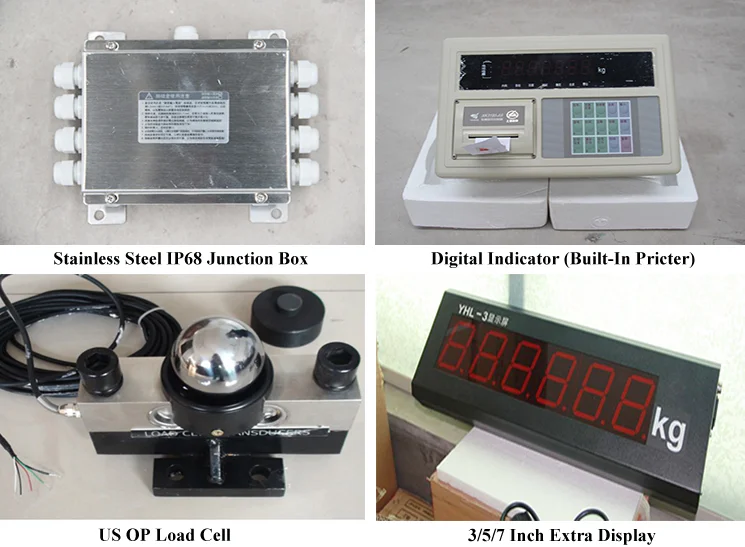 60 Ton Electronic Truck Scale - High-End Customized Weighbridge