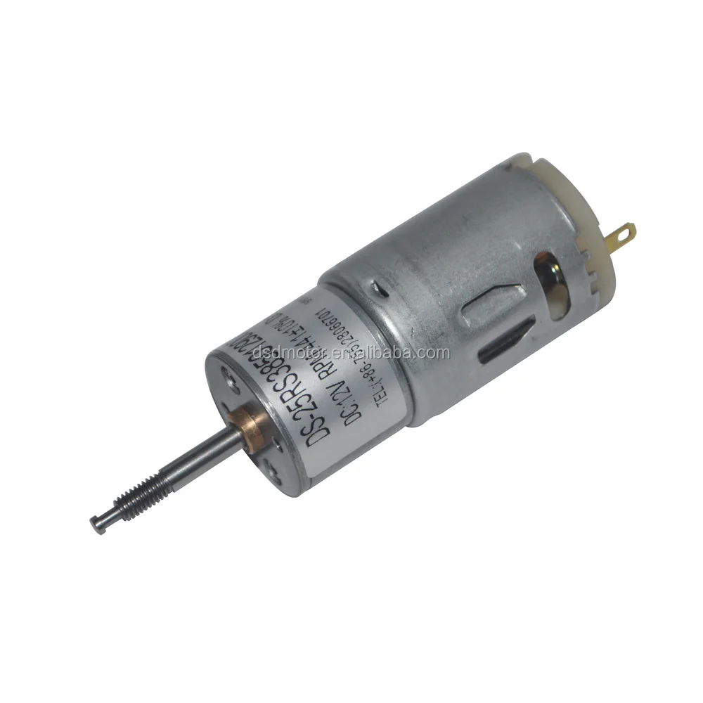 Ce Rohs 12v 24v 25mm Dc Spur Gear Motor 24v Dc Motor For Spot Light ...