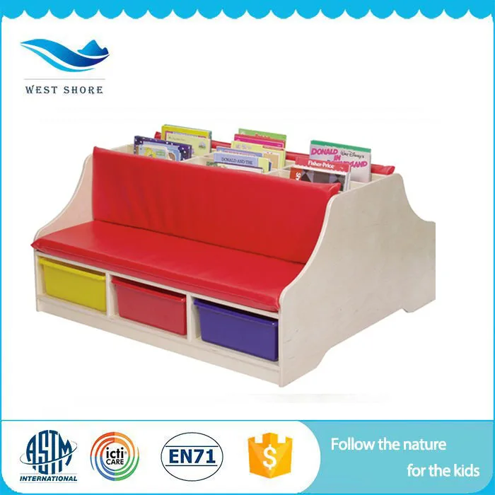 Montessori Kindergarten Classroom Furniture Bench Reading For Bench ...