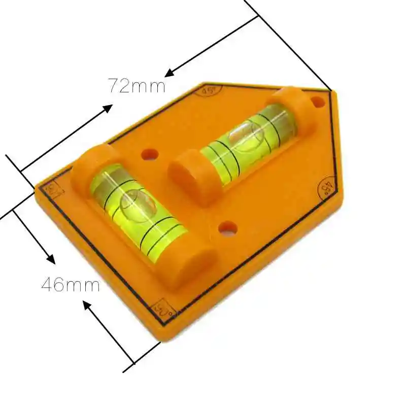 Two Ways Mini Spirit Level Measurement Instrument T-type Spirit Level ...
