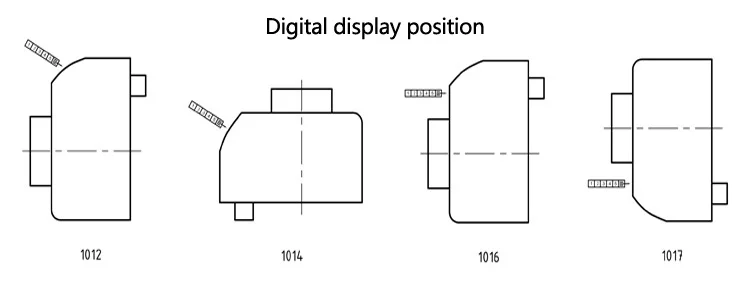 25mm 30mm Digital Position Indicators Da04 Basic Device - Buy Digital ...