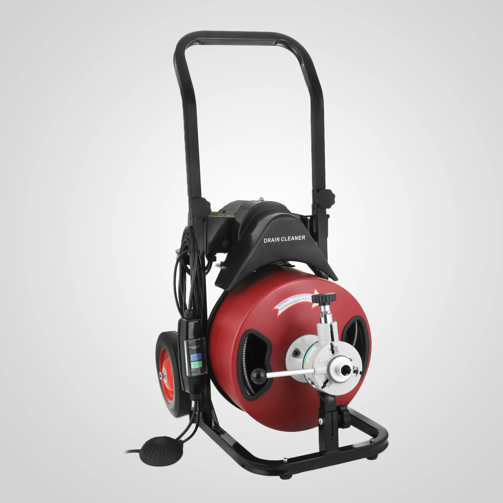 Automatic 50ft*1/2'' Drain Auger Pipe Cleaner Machine - Buy Drain ...