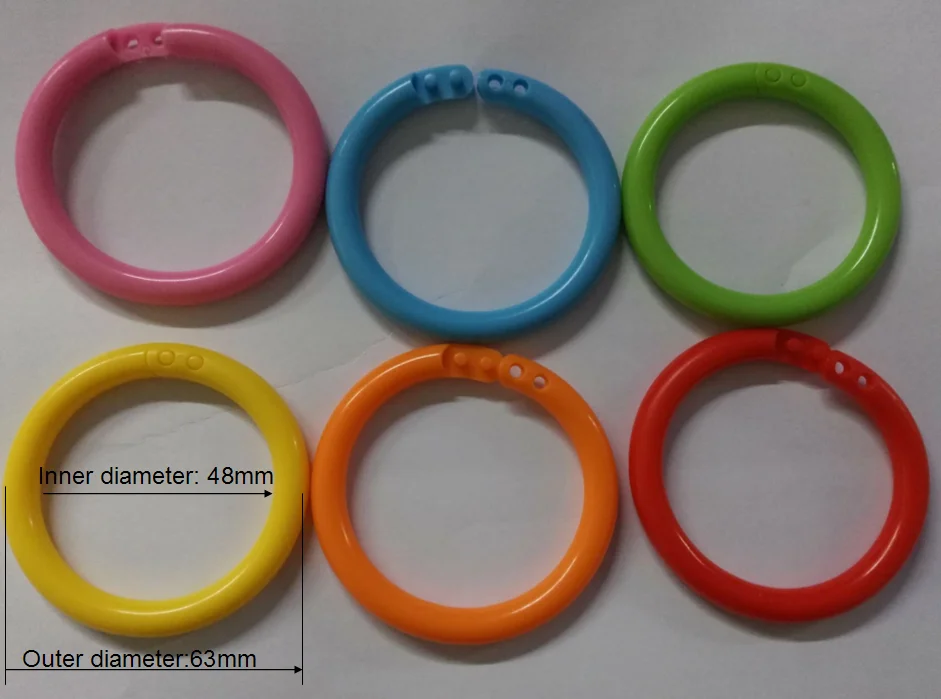 Wholesale 1inch Diameter Plastic Pom Key Rings - Buy Plastic Pom Key ...