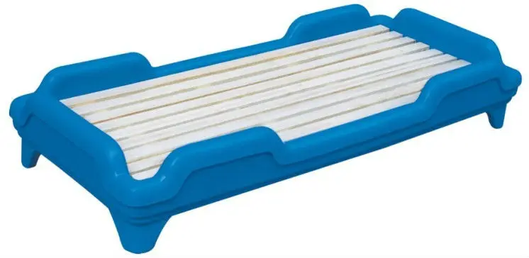 Kindergarten Plastic Bed /preschool Bed Furniture/ Kids Plastic Bed Qx ...
