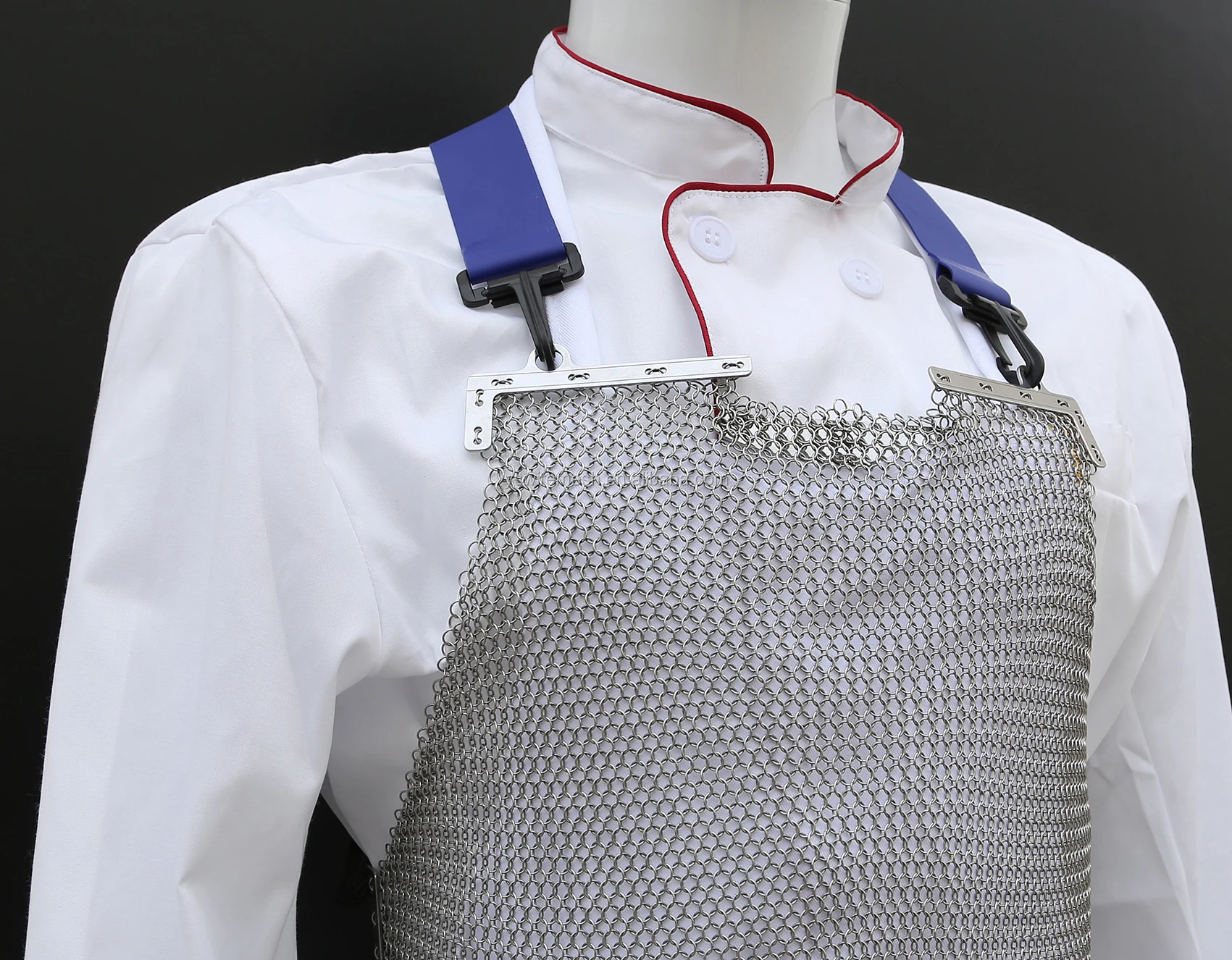 YS Factory Supply Cut-resistant Stainless Steel Chainmail Mesh Apron ...