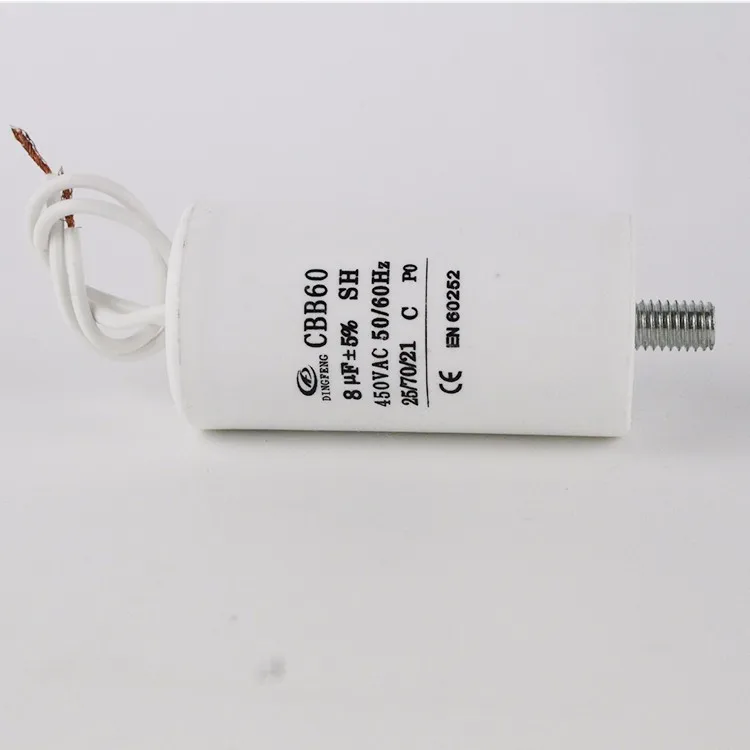Water Pump Used 300vac Cbb60 Sh Motor Run Capacitor - Buy 300vac Cbb60 ...