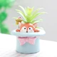 Roogo Home Resin Outdoor Mini Garden Desktop Succulent Green Plant ...