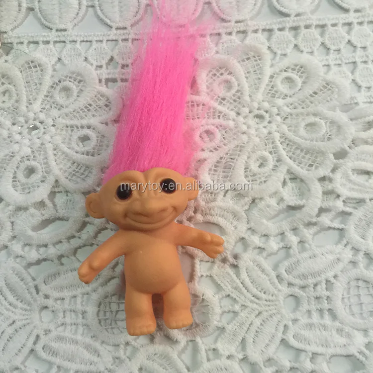 Wholesale Plastic Trolls Doll Long Hair Doll With Colorful Hair Indian ...