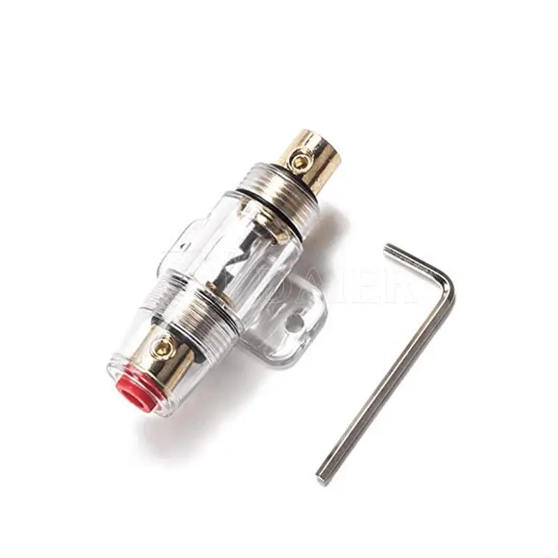 20a~120v Inline Agu Waterproof Fuse Box Fits For 4 8 10 Gauge Wire ...