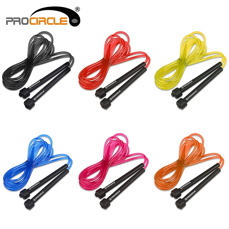 Custom Adjustable Skipping PVC Jump Rope for Fitness Training