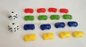Plastic Board Game Pieces Car Tokens Pawns- Ccps405 (22.5x12.7x7.9mm ...