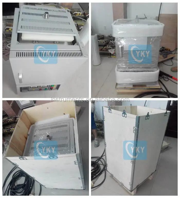 Large Auto-lift Bottom Loading Ceramic Glass Melting Frit Furnace Lab ...