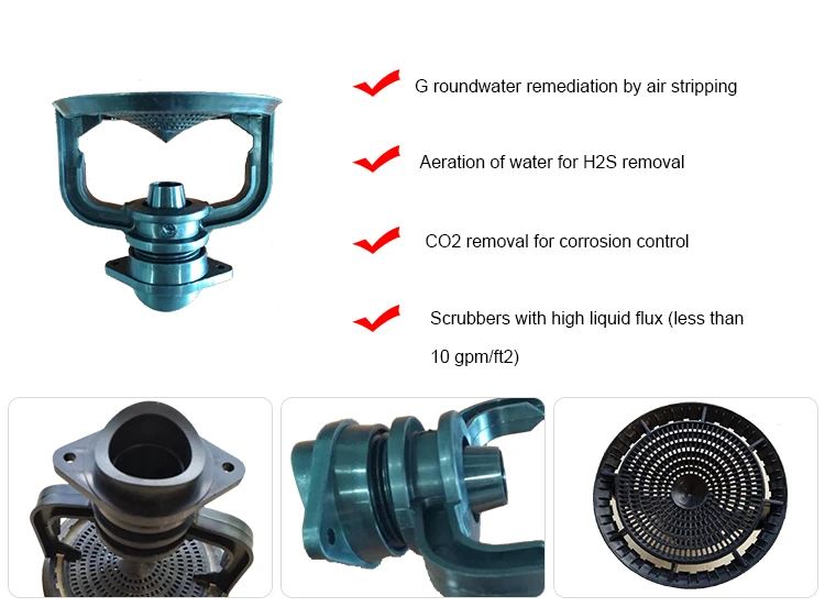 Plastic Counter Flow Upward Vertical Spray Nozzle for Cooling Tower ...