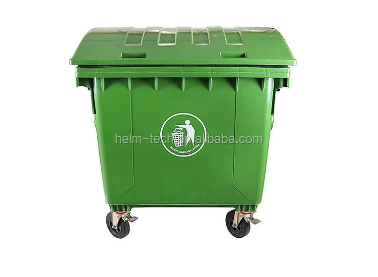 1200L Plastic Garbage Bin - Durable & Heat Resistant