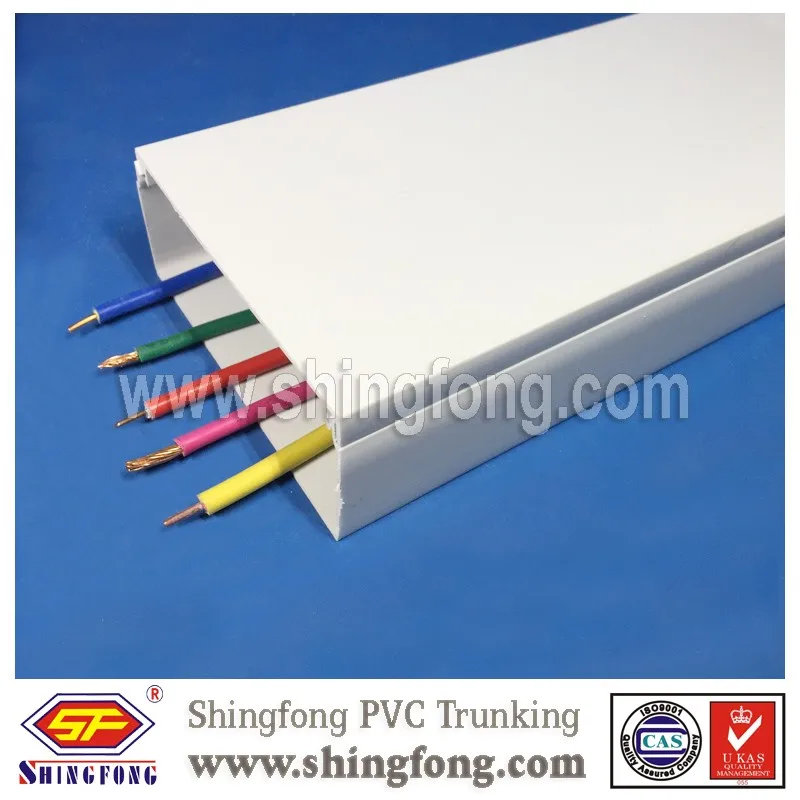 Pvc Electrical Cable Trunking Ethiopia 100x40mm Large Pvc Trunking ...