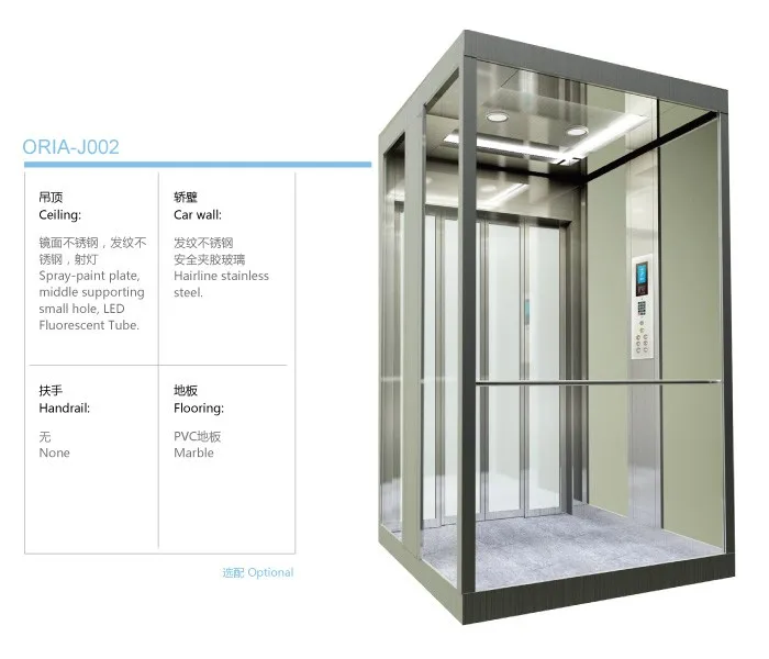 Square Type Panoramic Elevator/observation Elevator Lift - Buy ...