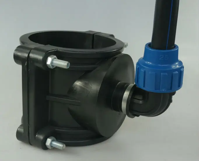 Pp Clamp Saddle For Pe Pipe - Buy Pp Clamp Saddle,Clamp Saddle For Pe Pipe,Plastic Clamp Saddle ...