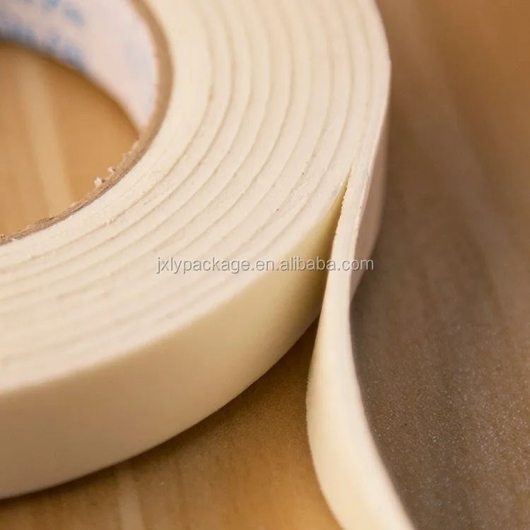 White And Yellow Release Paper Foam Heat Resistant Double Sided Tape ...